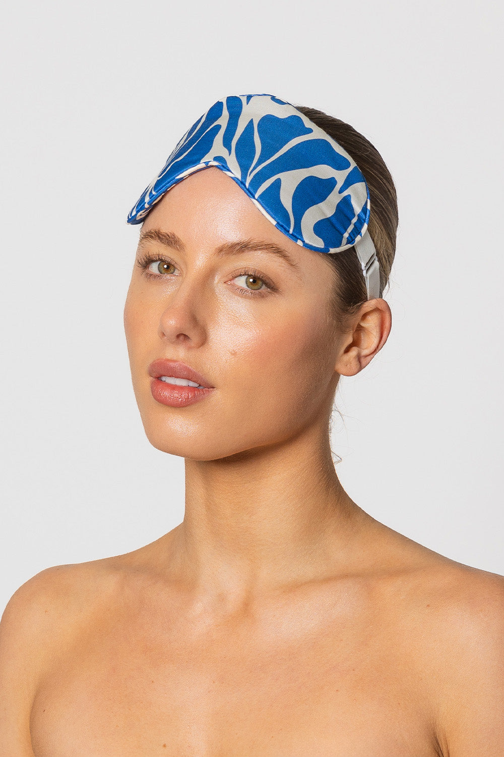 Chloe Eye Mask in Blu Matisse – Louvelle Australia